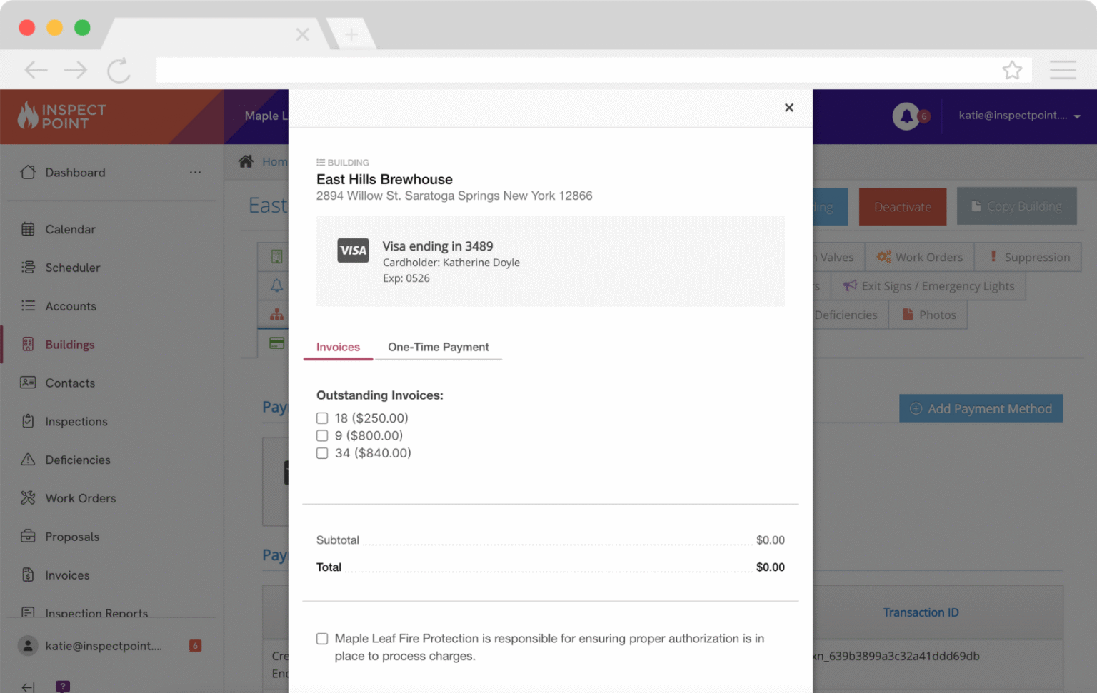 Features – Inspect Point